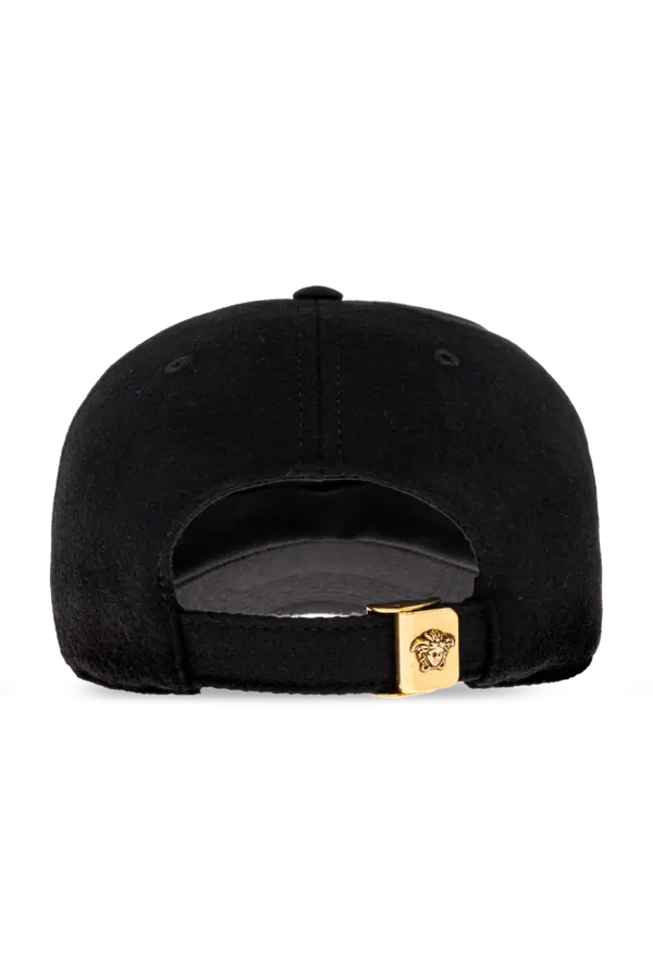 Versace Wool Baseball Cap
