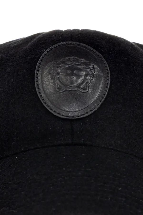 Versace Wool Baseball Cap