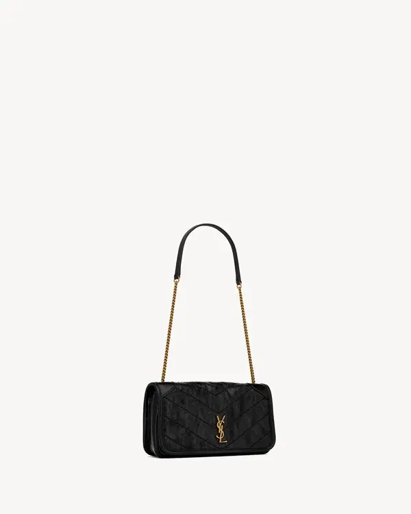 Saint Laurent Niki Chain Pouch In Vintage Leather
