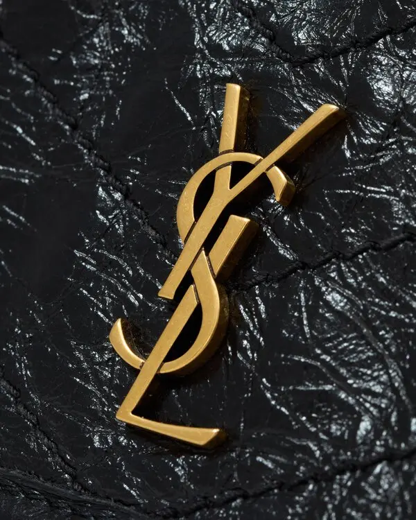 Saint Laurent Niki Chain Pouch In Vintage Leather