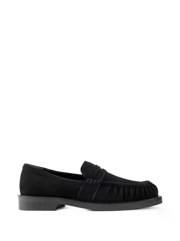 CHUCKIES Ruched Penny Loafers