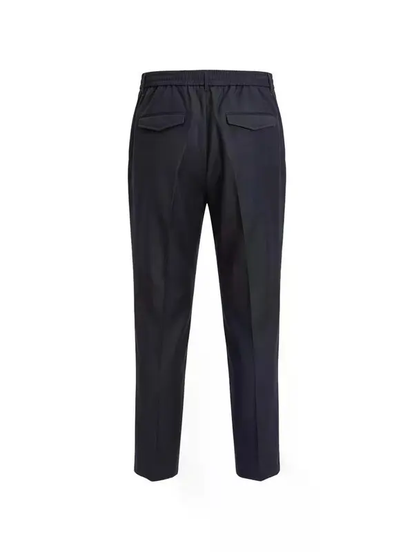 Peserico Pleated Drawstring Tailored Trousers