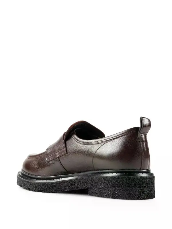 CHUCKIES Leather Penny Loafers