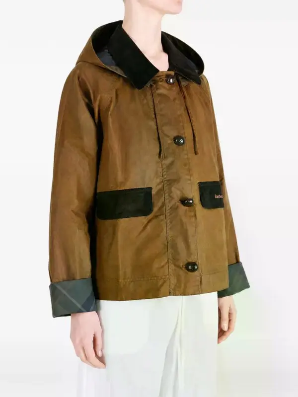 Barbour Adina Hooded Jacket - Brown