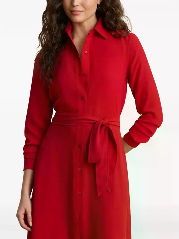 Ralph Lauren Belted Midi Dress