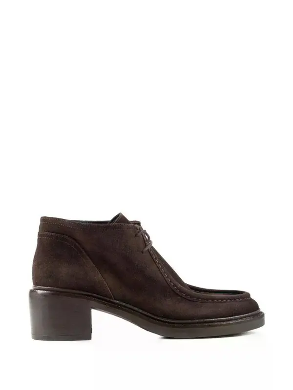 CHUCKIES Lace-up Suede Pumps