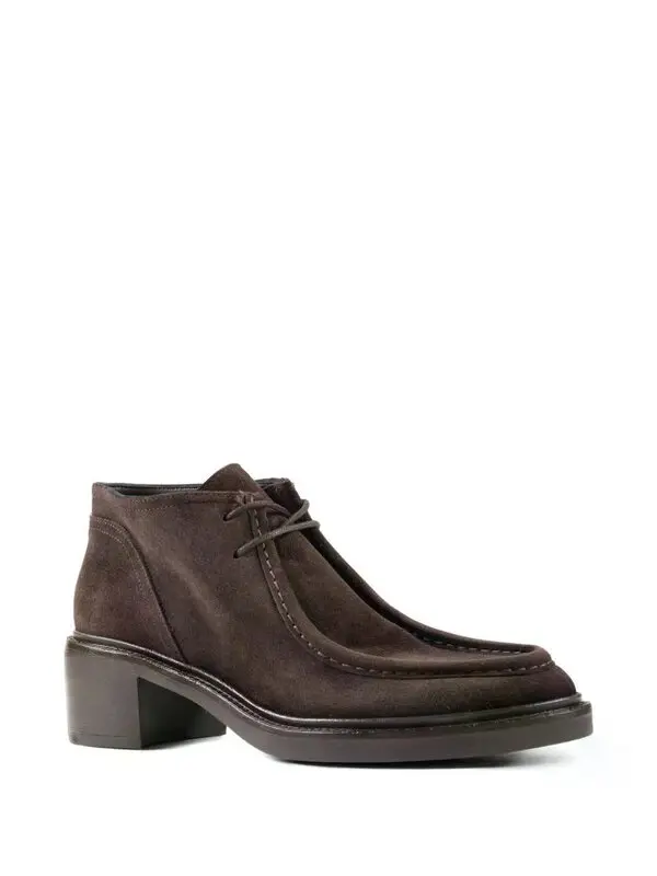 CHUCKIES Lace-up Suede Pumps
