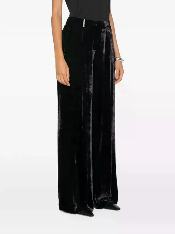Peserico Velvet Palazzo Pants