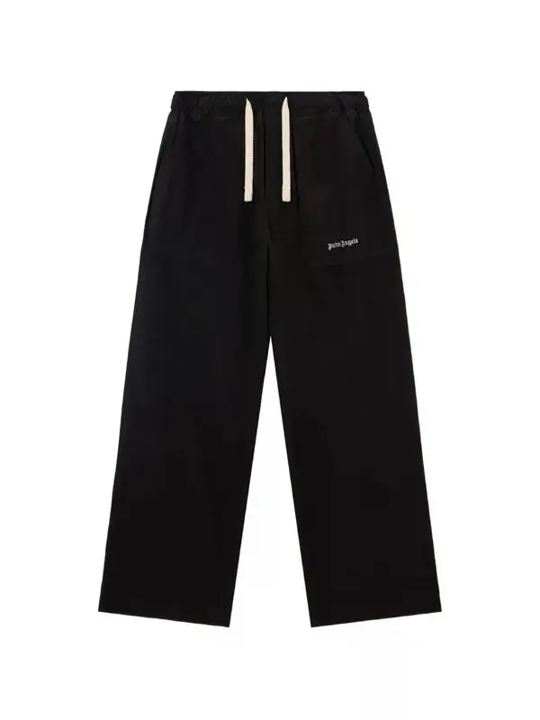 Palm Angels Logo-embroidered Drawstring Track Pants