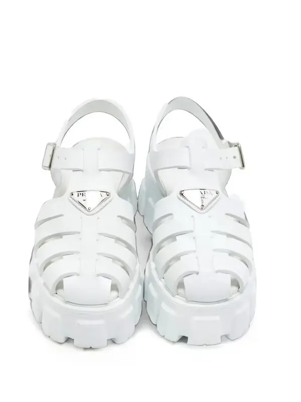 Prada Monolith Platform Sandals