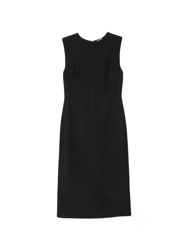 Liviana Conti Sleeveless Round-neck Midi Dress
