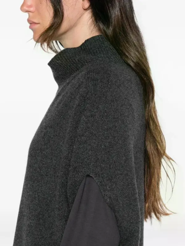 Liviana Conti Layered Roll-neck Sweater