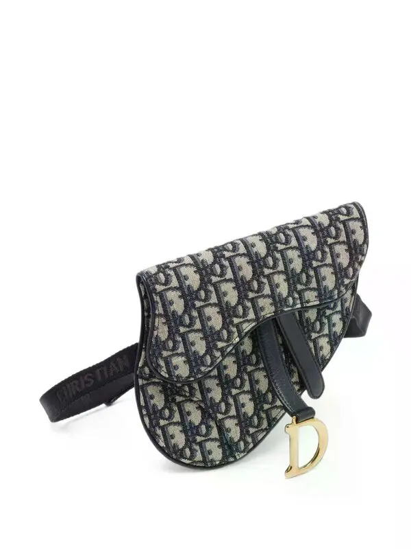 Dior 2019 Medium Oblique Saddle Belt Bag