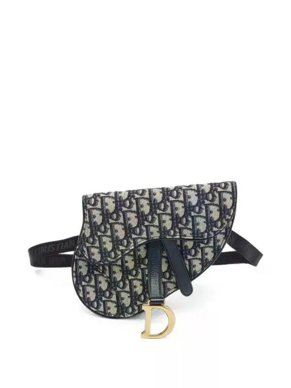 Dior 2019 Medium Oblique Saddle Belt Bag