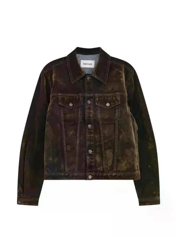 TONYWACK Faded-effect Corduroy Jacket
