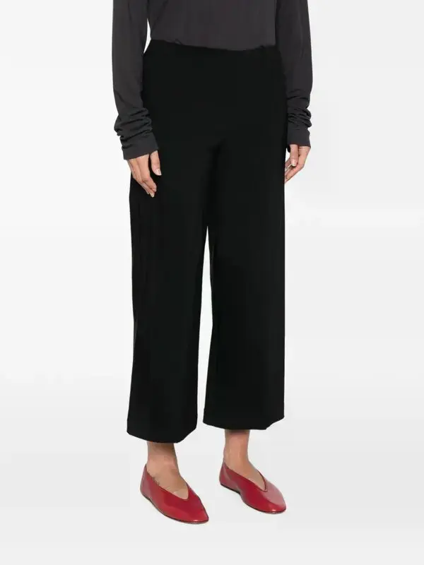 Liviana Conti Cropped Wide-leg Trousers
