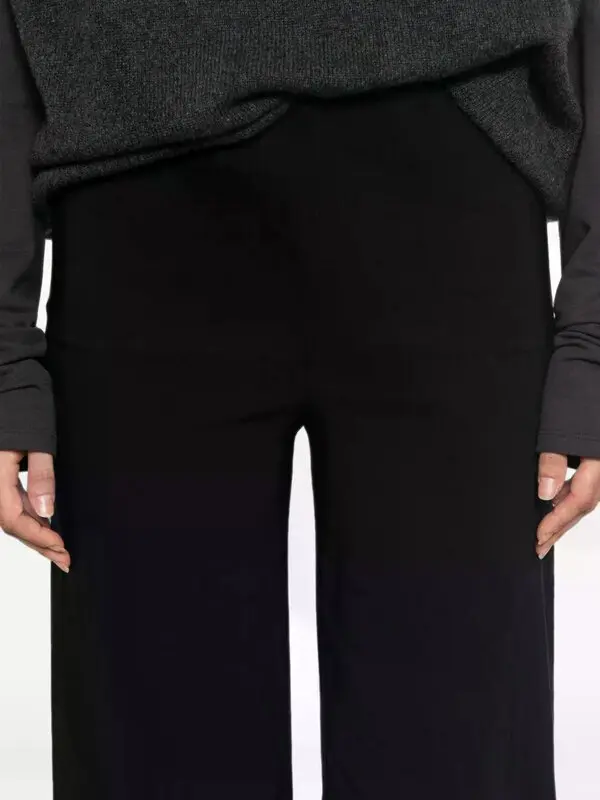 Liviana Conti Cropped Wide-leg Trousers