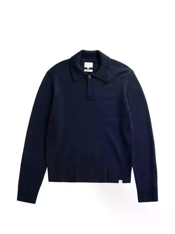 Norse Projects Anholt Lambswool Polo Shirt