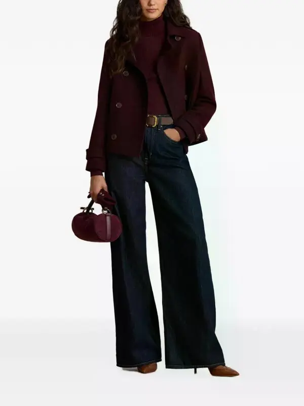 Ralph Lauren Double-breasted Cropped Coat