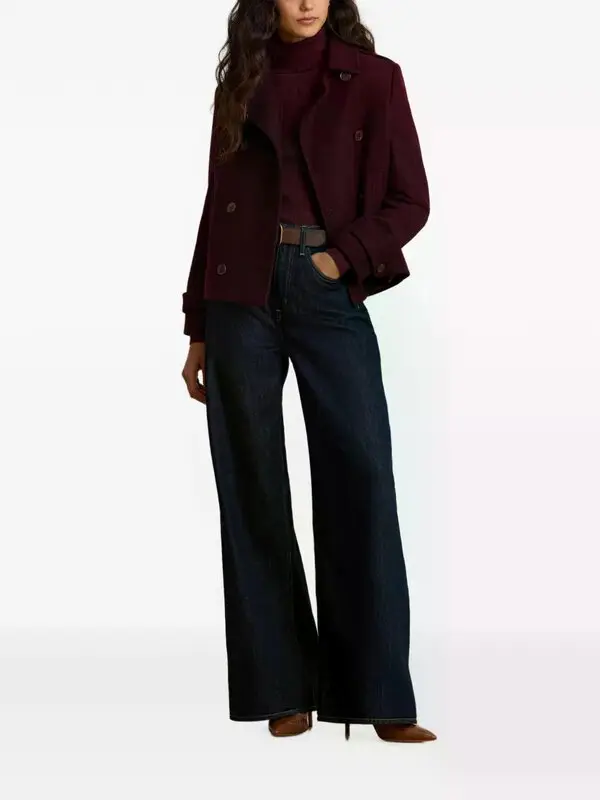 Ralph Lauren Double-breasted Cropped Coat