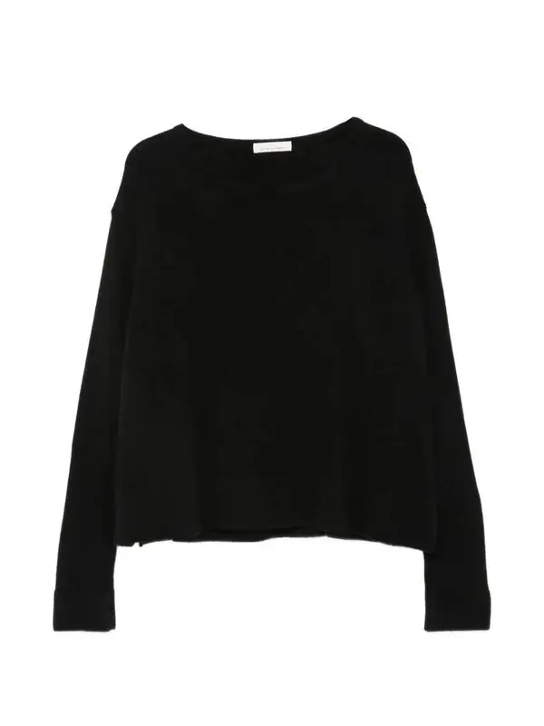 Liviana Conti Scoop-neck Sweater - Black