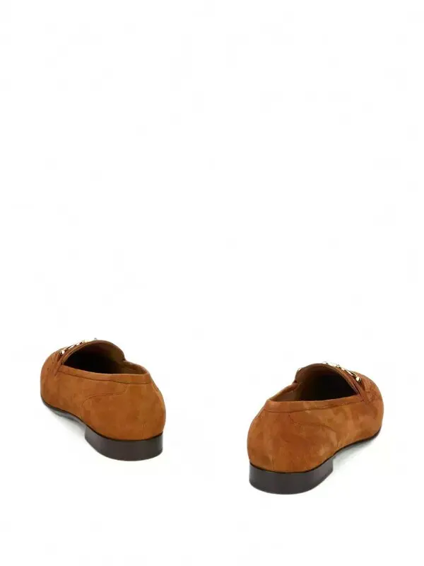 FERRAGAMO Gancini Ornament Moccasins