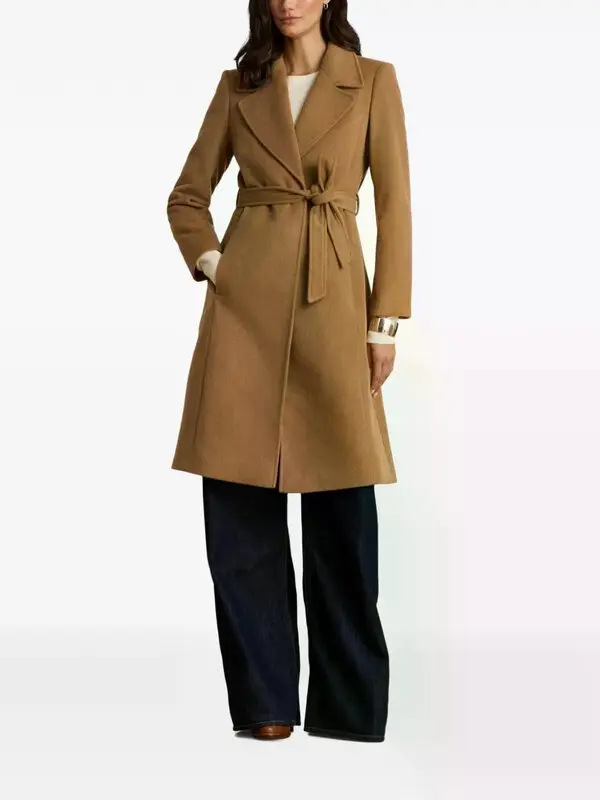 Ralph Lauren Belted Wrap Coat