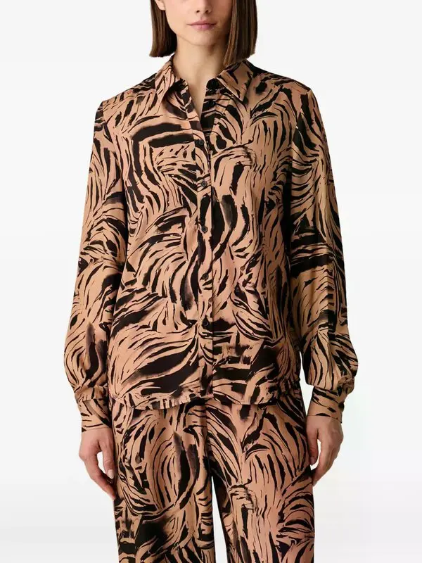 SILVIAN HEACH Abstract-print Shirt And Trousers Set