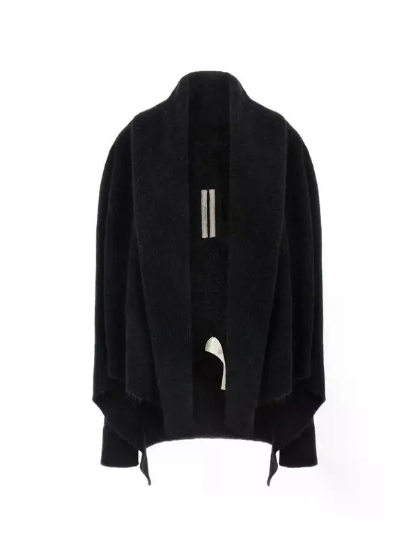 Rick Owens Draped Open-front Cape