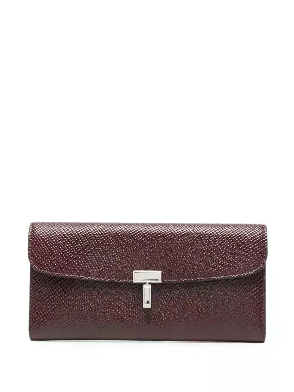 TOTEME T-lock Leather Wallet