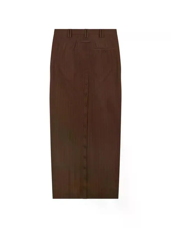 JEAN PAUL GAULTIER Button-down Midi Skirt