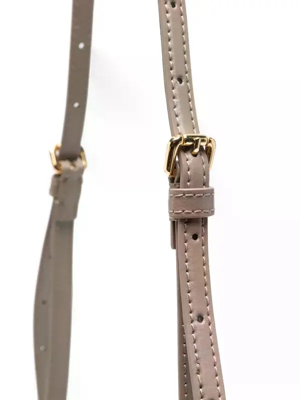 Maison Kitsuné Inaré Fox-plaque Leather Cross Body Bag