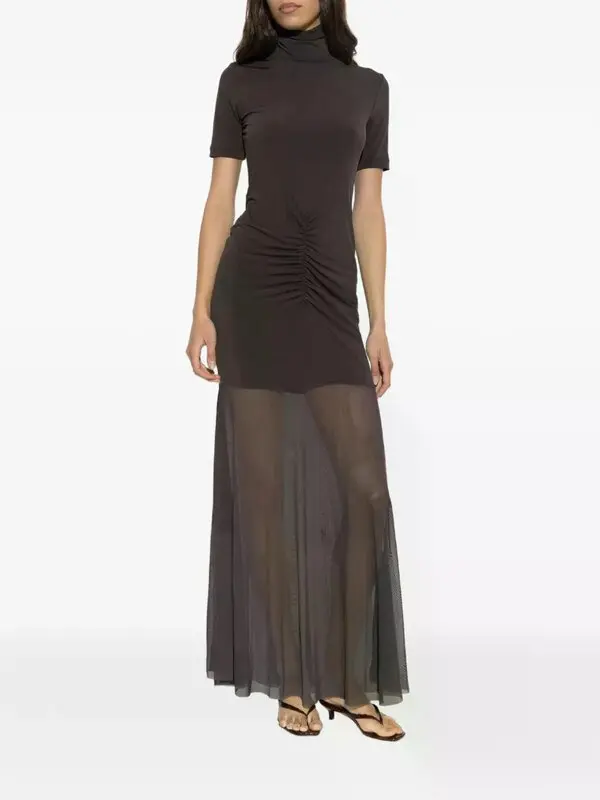GESTUZ Gzmarti Ruched Maxi Dress