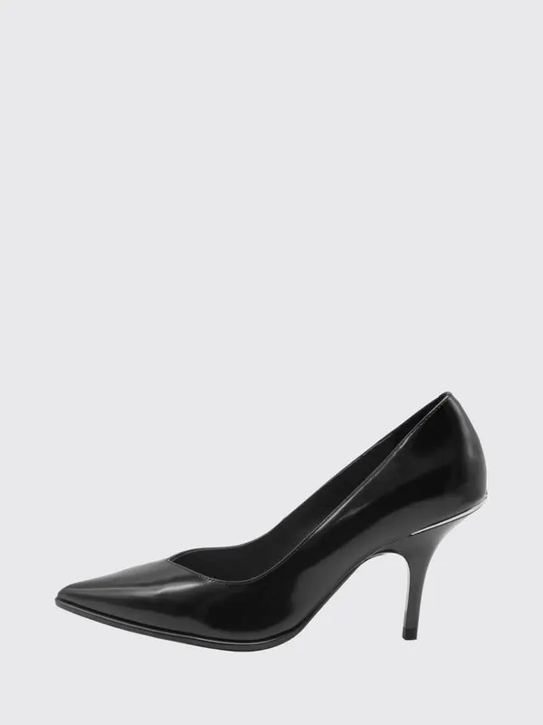 Pinko Lady Smooth Leather Court Shoes With Almond Toe And High Stiletto Heel