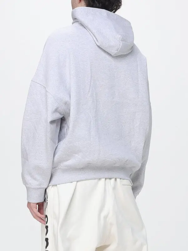 ADIDAS ORIGINALS Relaxed Fit Cotton-blend Hoodie With Contrast Logo