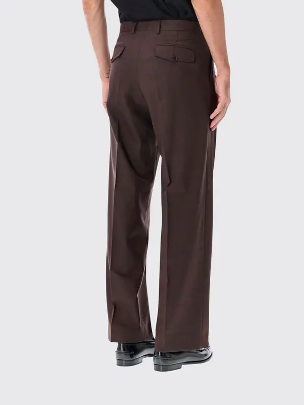 SUNFLOWER Straight-leg Wool-blend Tailored Trousers With Pleats