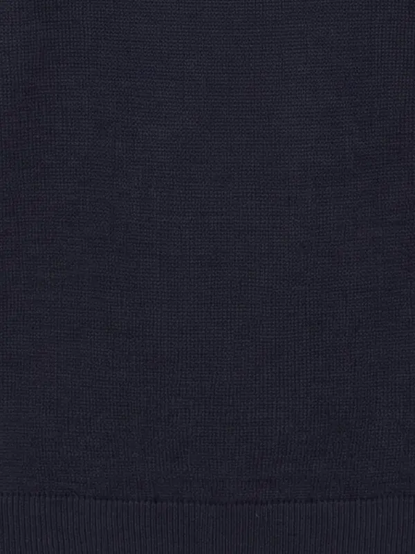 PAOLO PECORA Crewneck Jumper In A Wool And Cashmere Blend With Long Sleeves - Blue