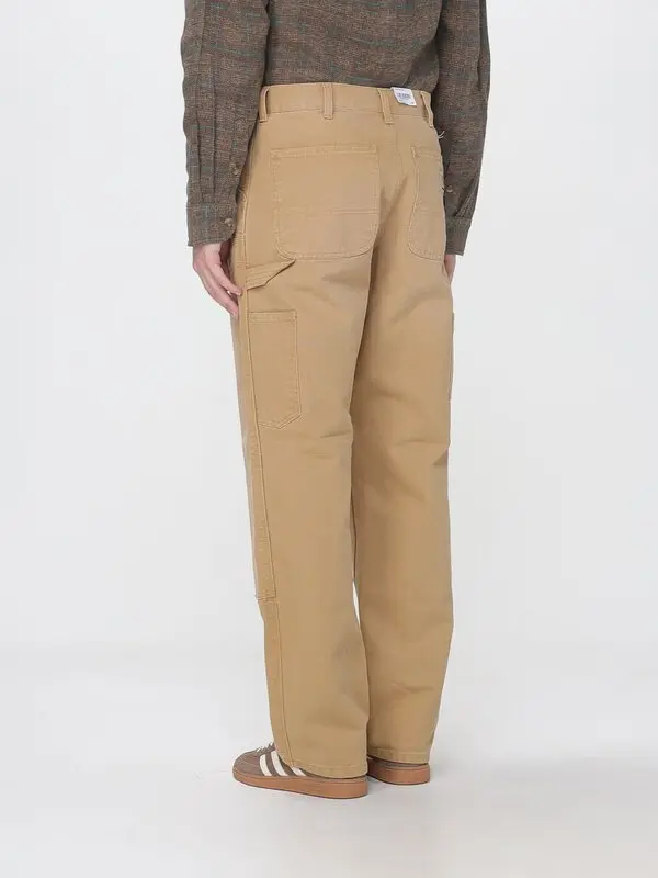 Carhartt Work In Progress Double Knee Carpenter Trousers In Organic Cotton With A Wide-leg Fit