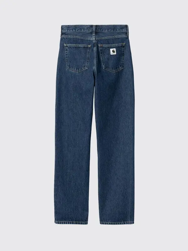 Carhartt Work In Progress Noxon Mid-rise Straight Fit 5-pocket Cotton Denim Jeans
