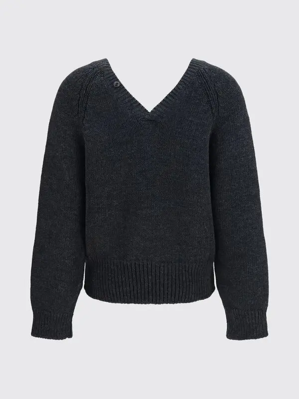 Our Legacy Merino Wool Cardigan With V-neck, Buttons, And Dropped Shoulders