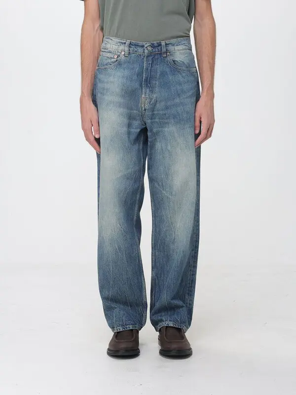 Our Legacy Our Third Cut Mid-rise Wide-leg Cotton Denim Jeans