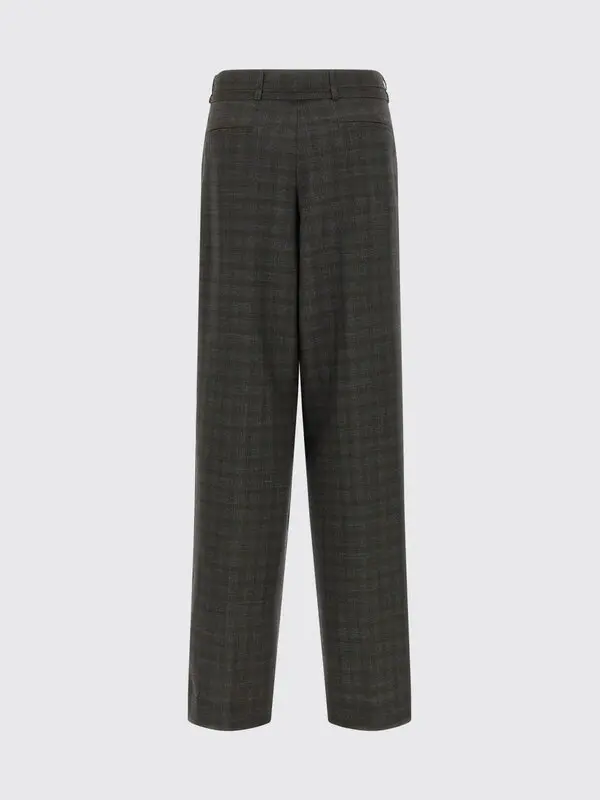 Dries Van Noten High-waisted Straight-leg Check Wool Trousers