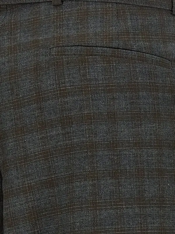 Dries Van Noten High-waisted Straight-leg Check Wool Trousers