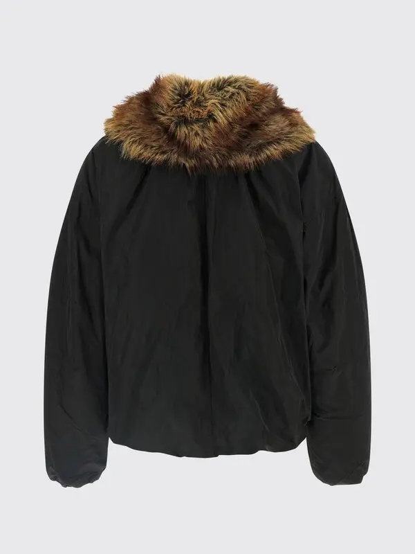 Isabel Marant Étoile Charone Relaxed-fit Faux Fur Bomber Jacket - Black