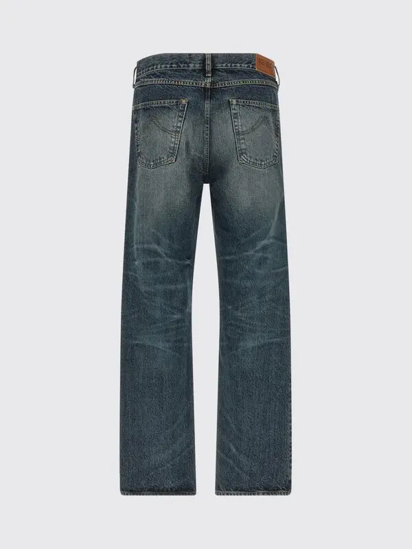 Kenzo Mid-rise Straight-leg Five-pocket Cotton Denim Jeans