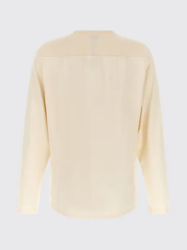 Kenzo Contrast Logo Long-sleeve Cotton And Viscose Blend T-shirt