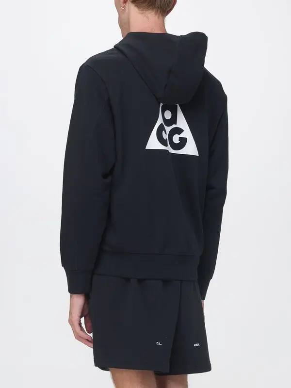 Nike Contrast Logo Hoodie With Kangaroo Pocket And Drawstring