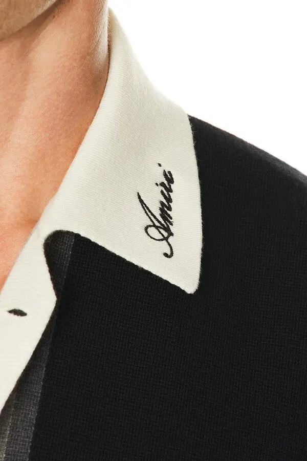Amiri Lasso Knit Shirt - Black