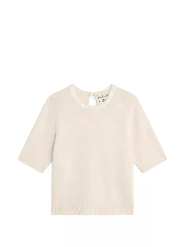 SEMICOUTURE Kate Sequin-embellished Sweater