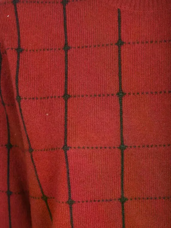 Guest In Residence Shrunken Checkered Sweater